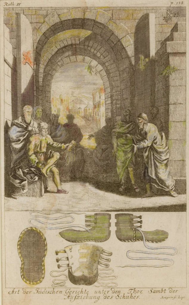 CHalitzah shoe illustration 2-Germany-Gross coll - Judaica IndexJudaica ...